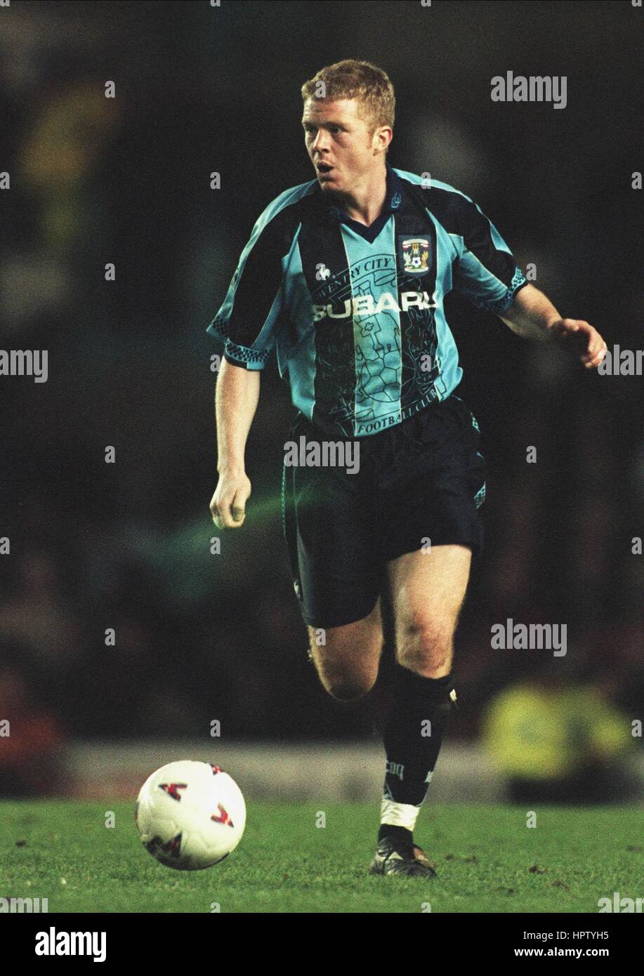 DAVID BURROWS COVENTRY CITY FC 19 January 1998 Stock Photo - Alamy