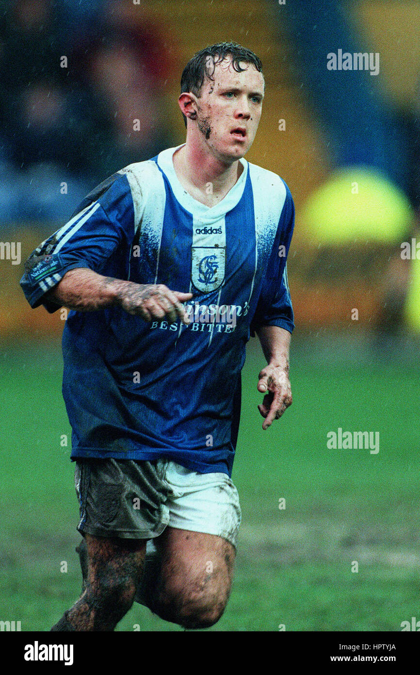 KEVIN COOPER. STOCKPORT COUNTY F.C. 19 January 1998 Stock Photo - Alamy