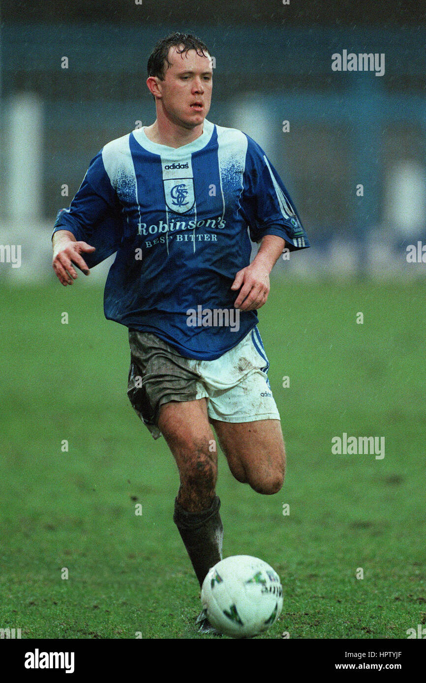 KEVIN COOPER. STOCKPORT COUNTY F.C. 19 January 1998 Stock Photo - Alamy