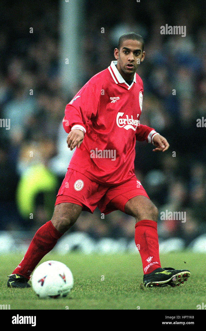 PHIL BABB LIVERPOOL FC 19 January 1998 Stock Photo - Alamy