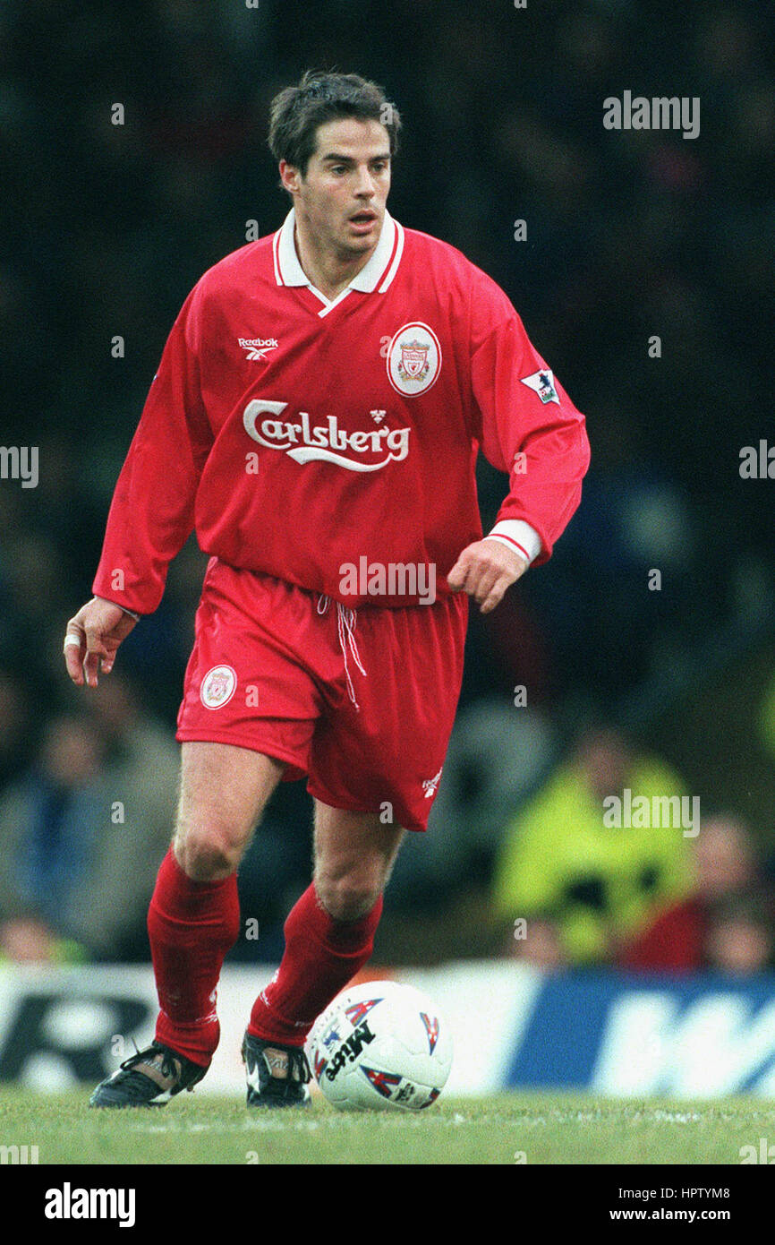 JAMIE REDKNAPP LIVERPOOL FC 19 January 1998 Stock Photo - Alamy
