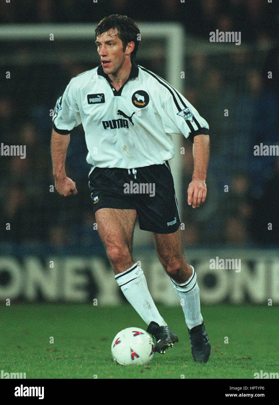 RON WILLEMS DERBY COUNTY FC 19 January 1998 Stock Photo - Alamy