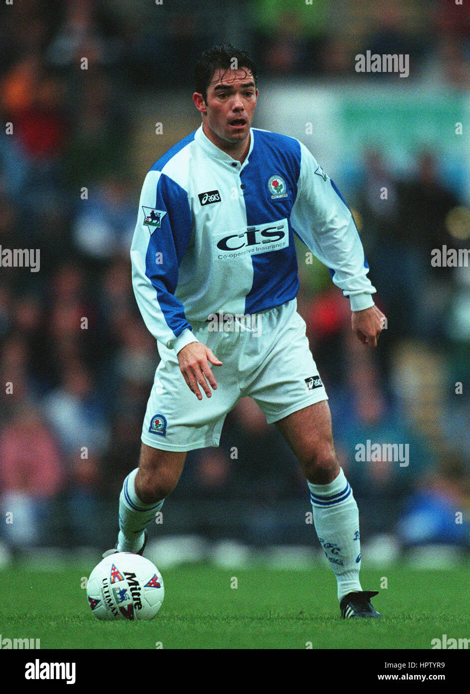 JEFF KENNA BLACKBURN ROVERS FC 20 January 1998 Stock Photo - Alamy