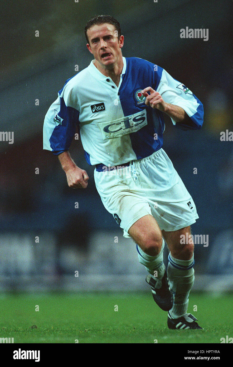 KEVIN GALLACHER BLACKBURN ROVERS FC 20 January 1998 Stock Photo - Alamy
