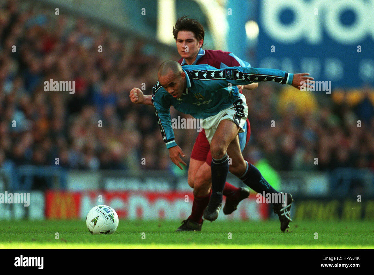 RICHARD EDGHILL FRANK LAMPARD MANCHESTER CITY V WEST HAM UTD 26 January ...