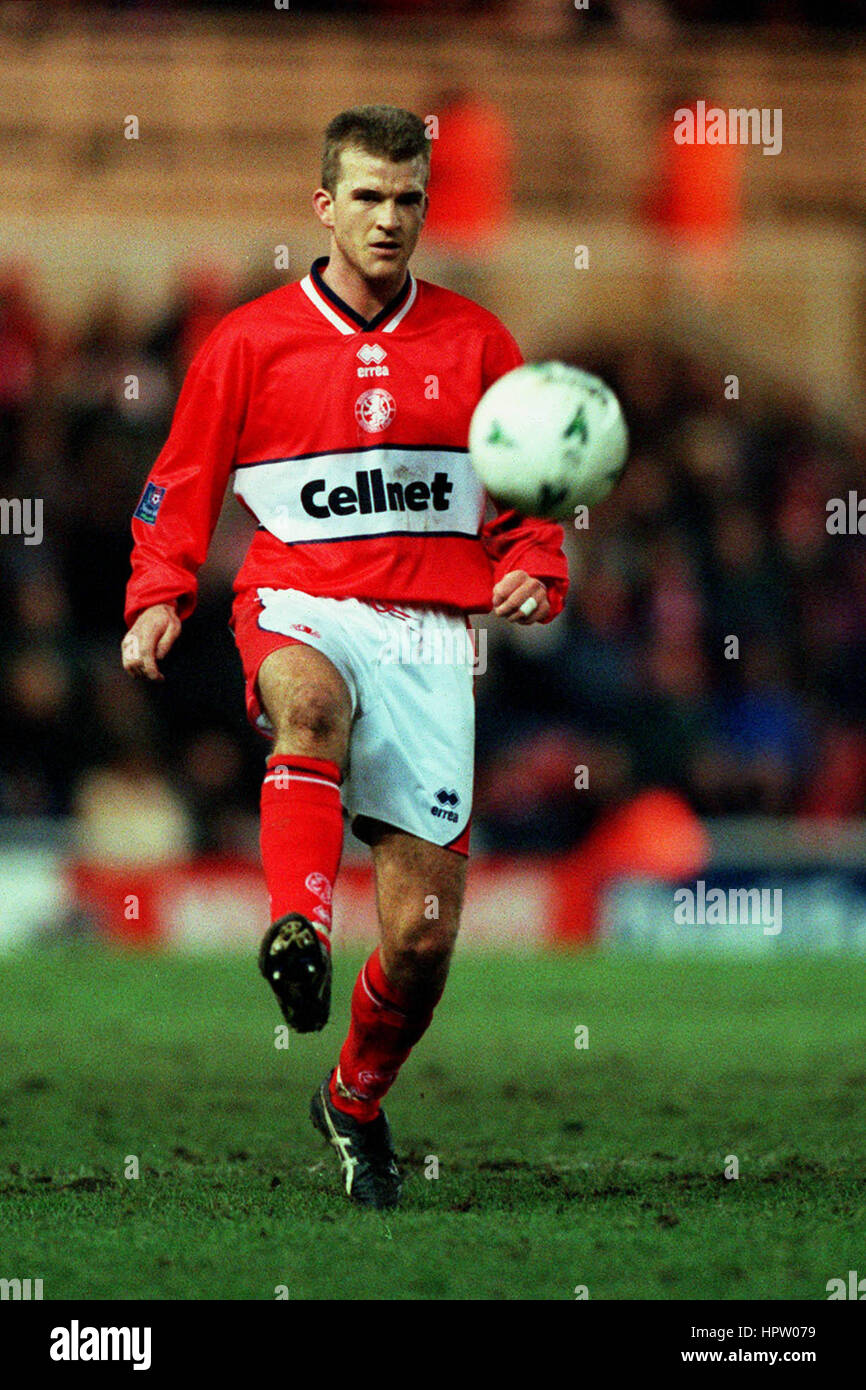 NEIL MADDISON MIDDLESBROUGH FC 26 January 1998 Stock Photo - Alamy