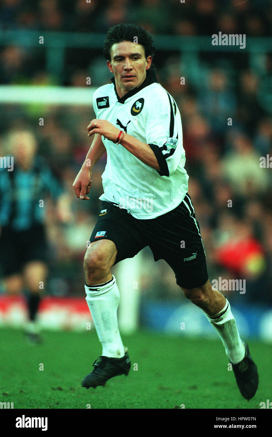 STEFANO ERANIO DERBY COUNTY FC 28 January 1998 Stock Photo - Alamy