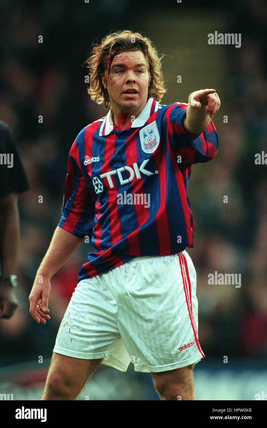 TOMAS BROLIN CRYSTAL PALACE FC 05 February 1998 Stock Photo - Alamy