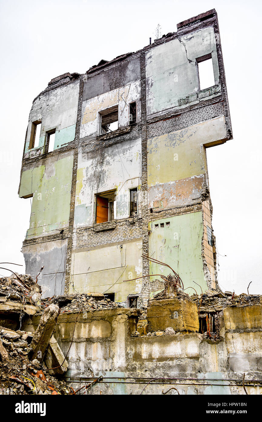 Building exterior destruction war building exterior hi-res stock ...