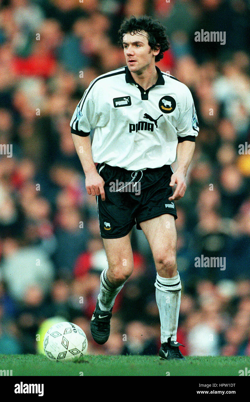 CHRISTIAN DAILLY DERBY COUNTY FC 23 February 1998 Stock Photo - Alamy