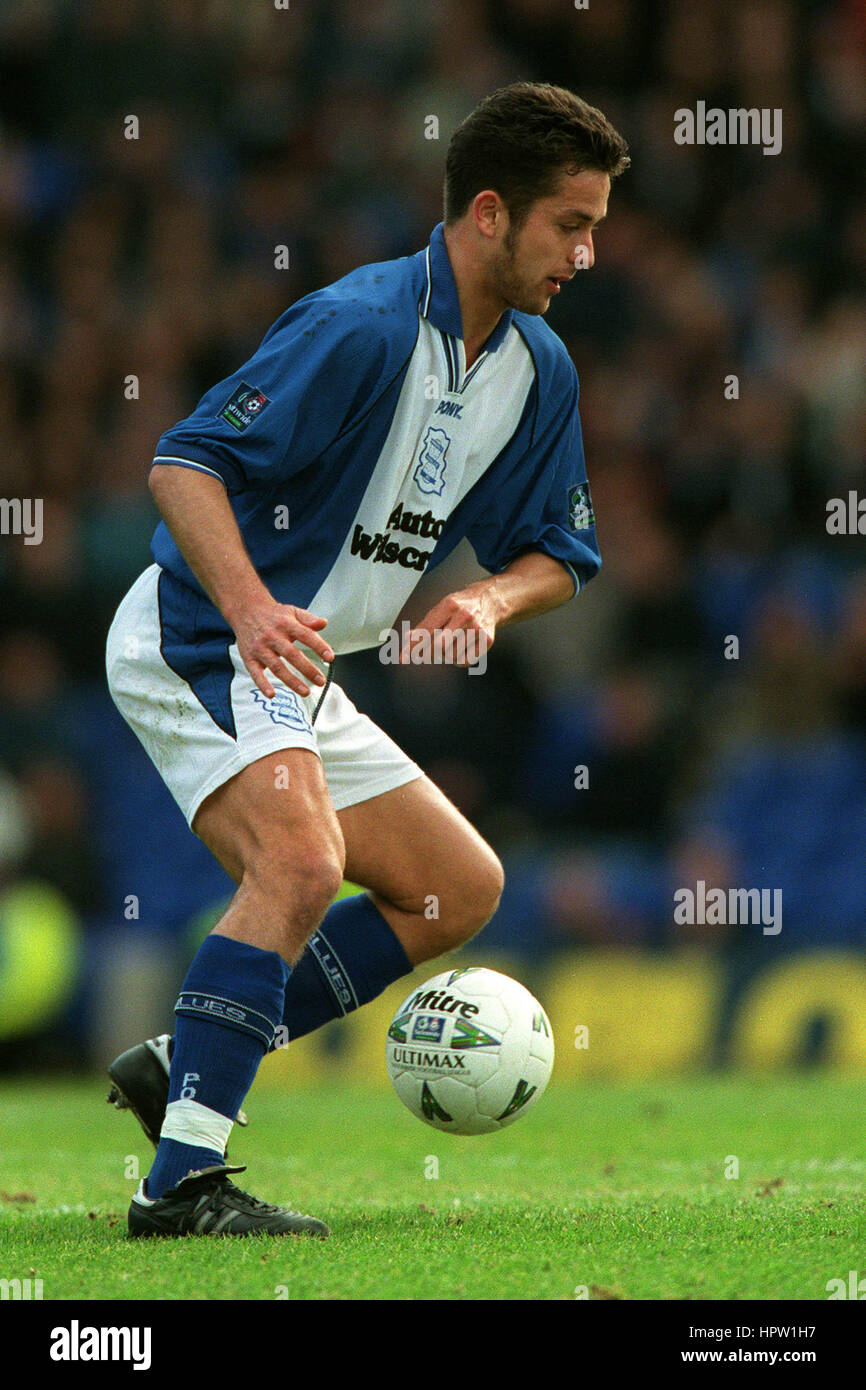 JONATHAN BASS BIRMINGHAM CITY FC 24 February 1998 Stock Photo - Alamy