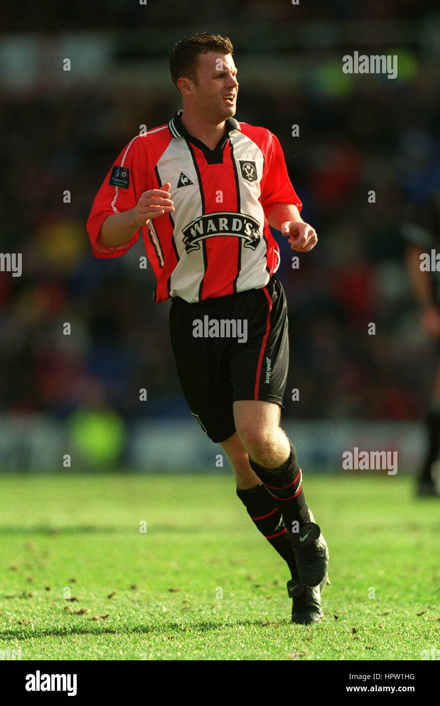 GRAHAM STUART SHEFFIELD UNITED FC 24 February 1998 Stock Photo - Alamy