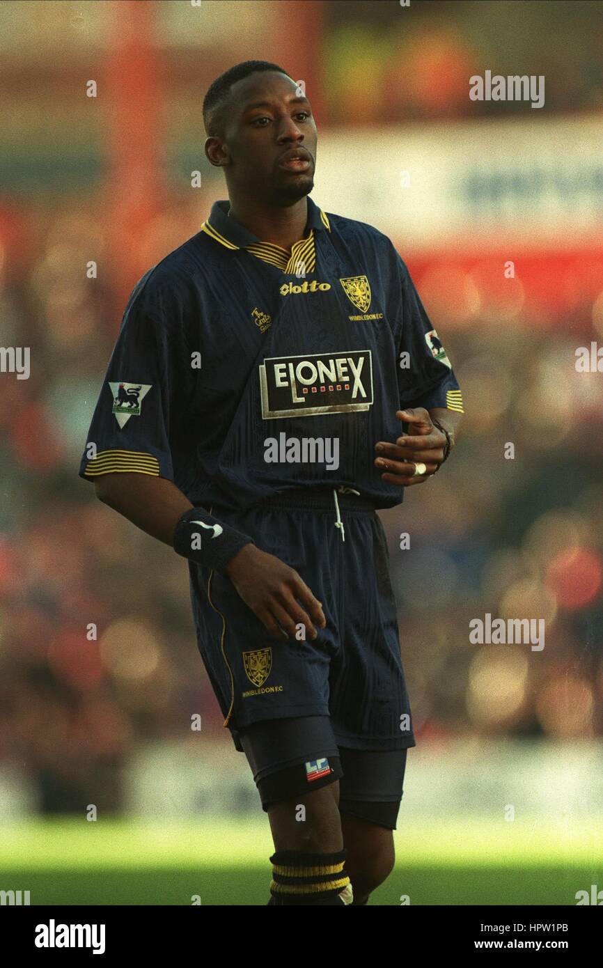 JASON EUELL WIMBLEDON F.C. 02 March 1998 Stock Photo - Alamy