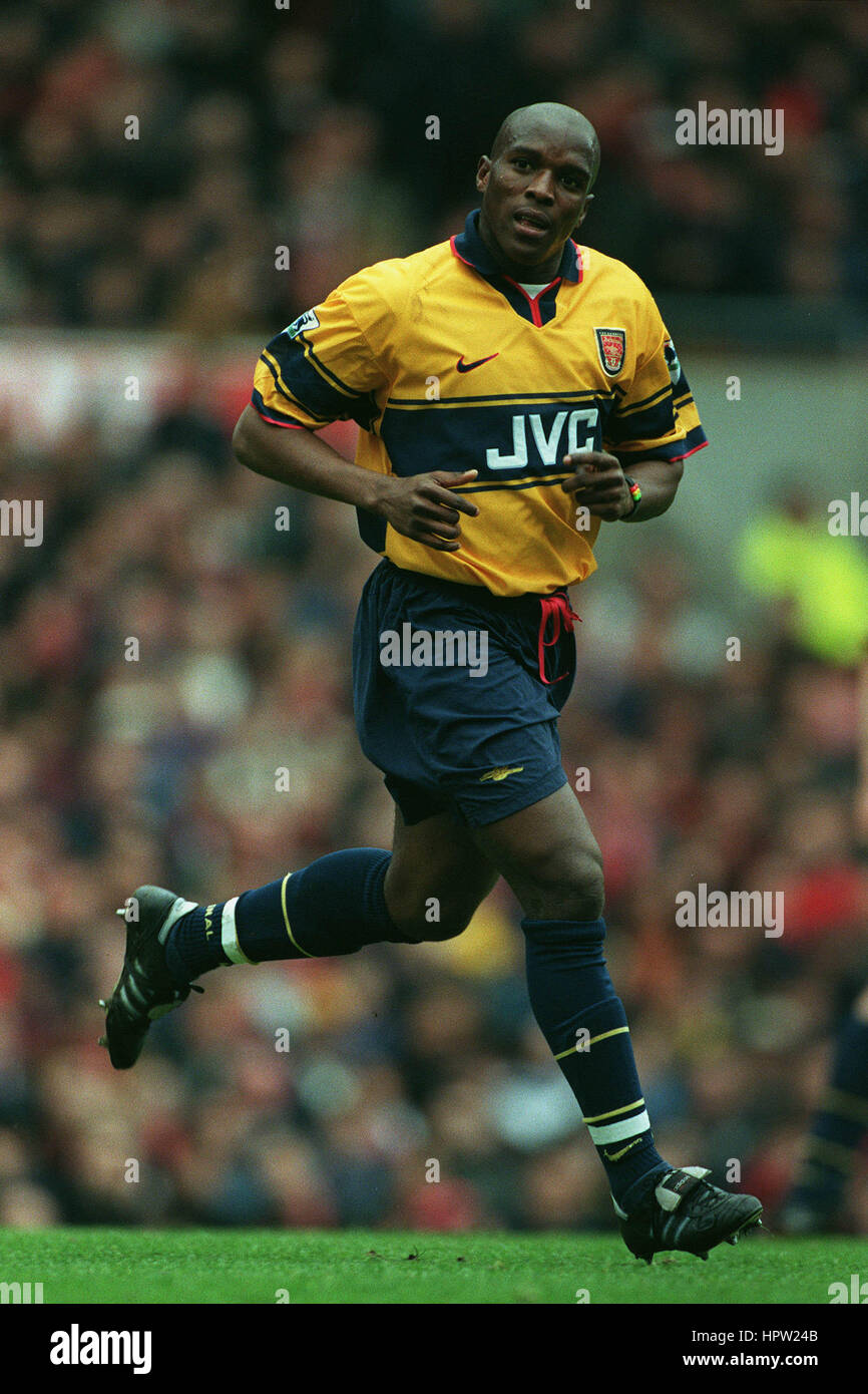 CHRISTOPHER WREH ARSENAL FC 24 March 1998 Stock Photo - Alamy