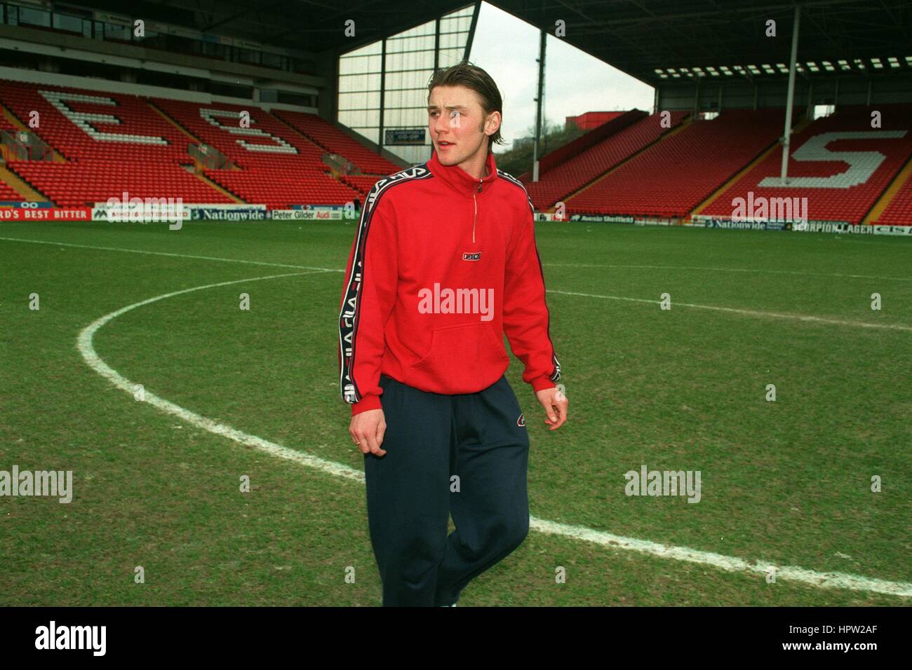 WAYNE QUINN SHEFFIELD UNITED FC 19 March 1998 Stock Photo - Alamy