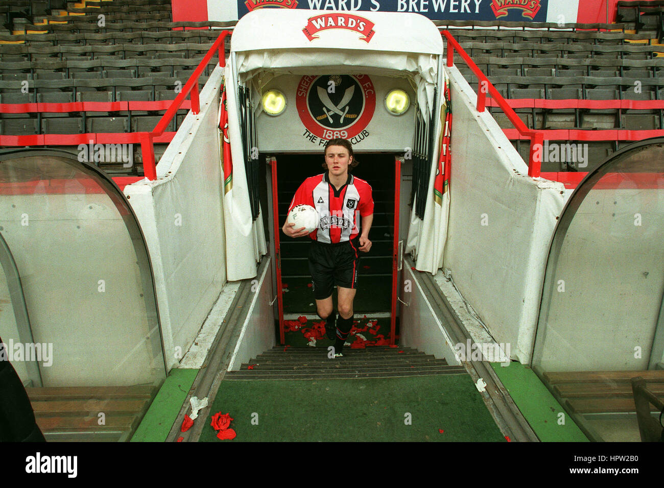 WAYNE QUINN SHEFFIELD UNITED FC 19 March 1998 Stock Photo - Alamy