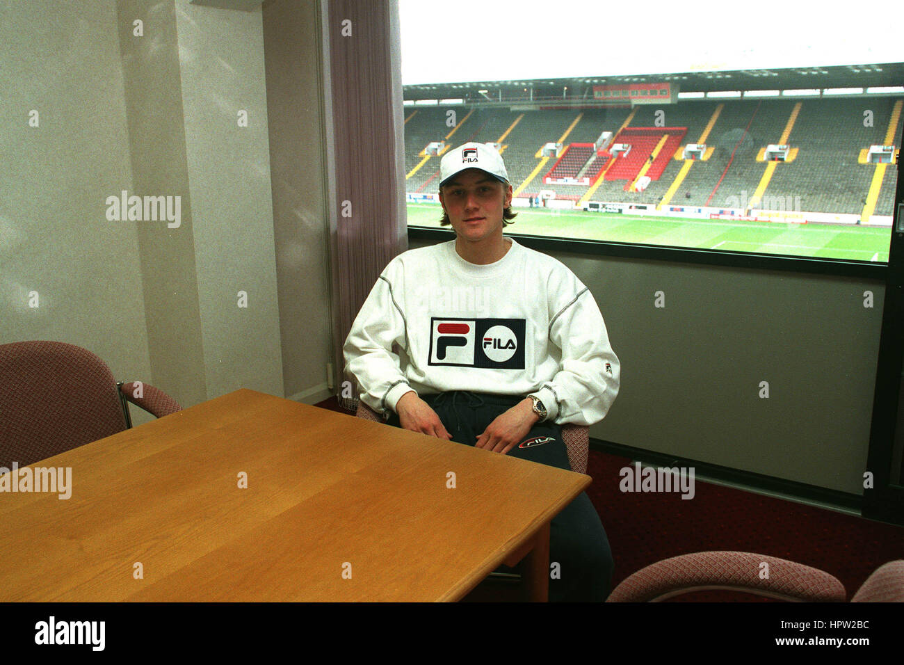 WAYNE QUINN SHEFFIELD UNITED FC 19 March 1998 Stock Photo - Alamy