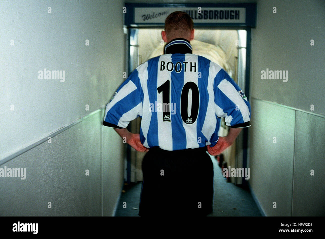 ANDY BOOTH SHEFFIELD WEDNESDAY F.C. 19 March 1998 Stock Photo - Alamy
