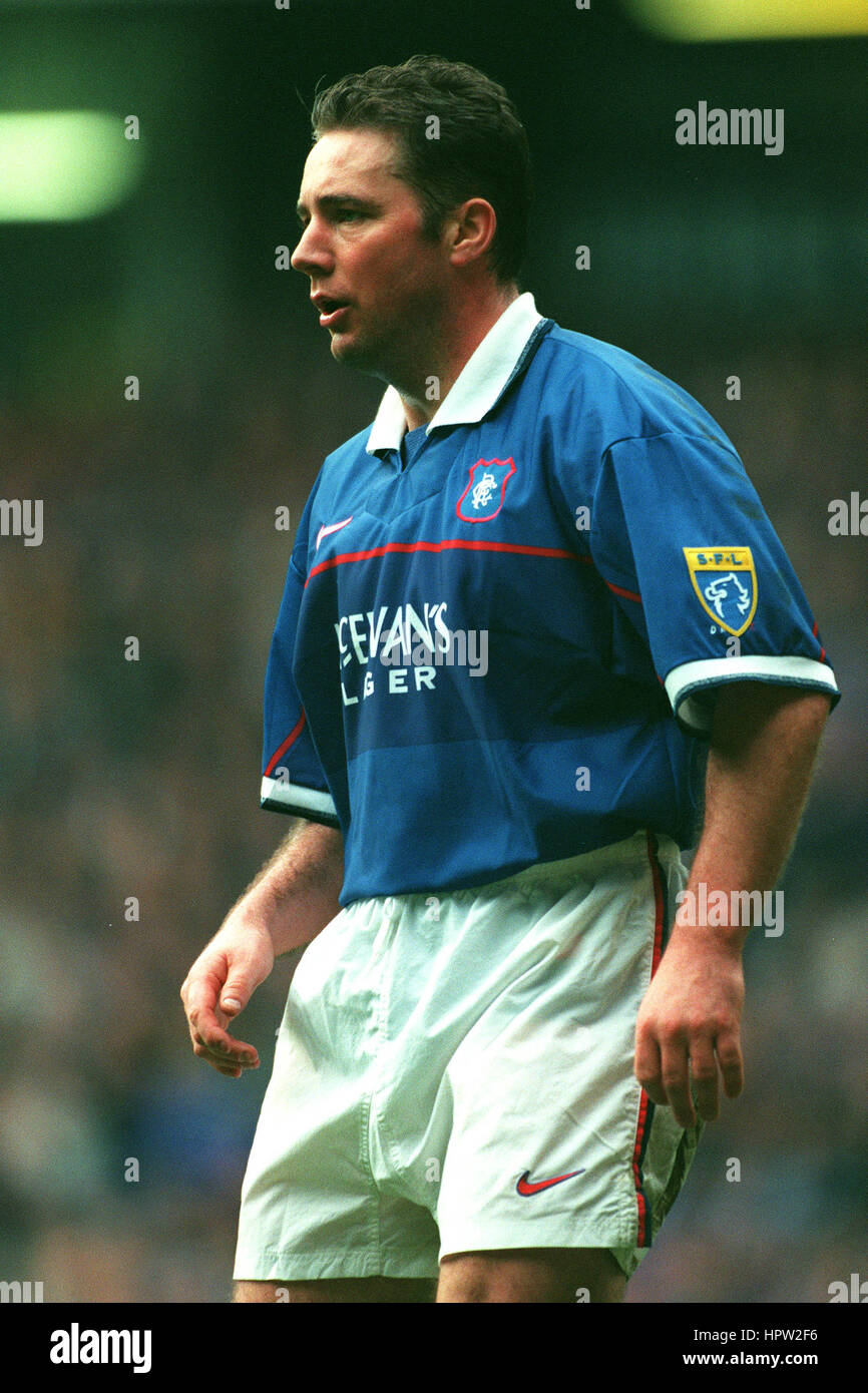 ALLY MCCOIST GLASGOW RANGERS FC 23 March 1998 Stock Photo - Alamy