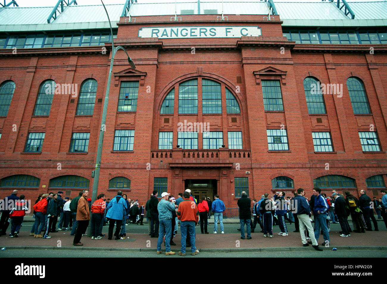 Ibrox stadium general view hi-res stock photography and images - Alamy