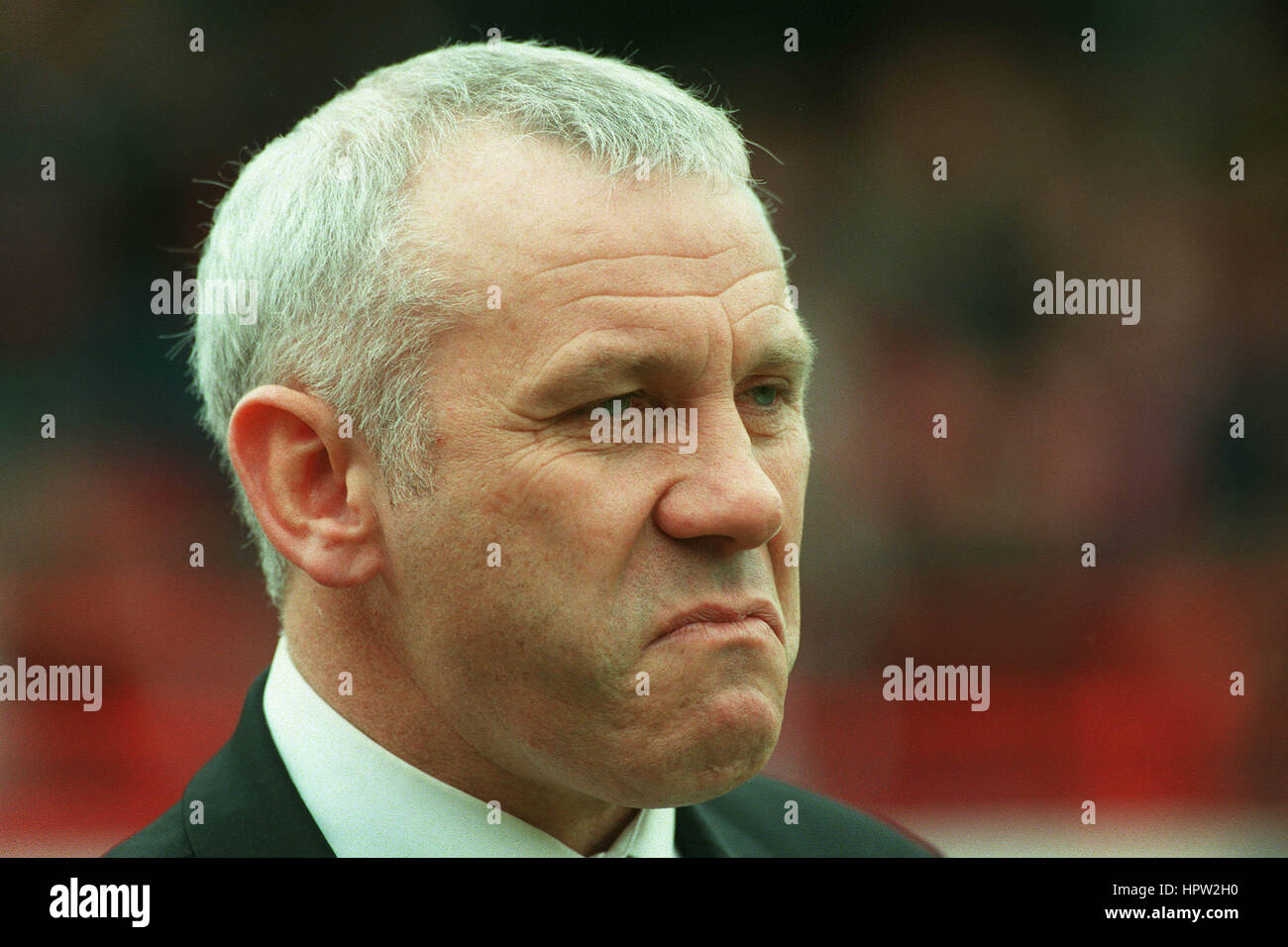 PETER REID SUNDERLAND MANAGER 23 March 1998 Stock Photo - Alamy