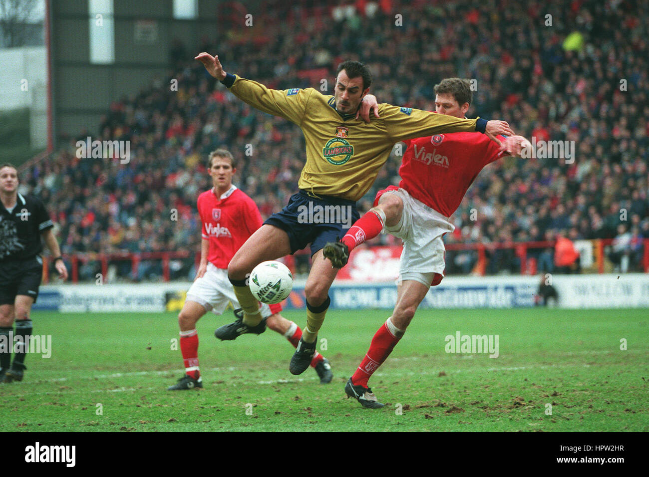 DANIELE DICHIO SUNDERLAND F.C. 23 March 1998 Stock Photo - Alamy