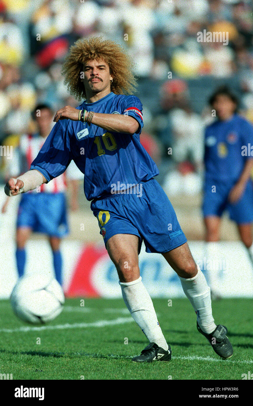 Carlos valderrama 1998 hi-res stock photography and images - Alamy