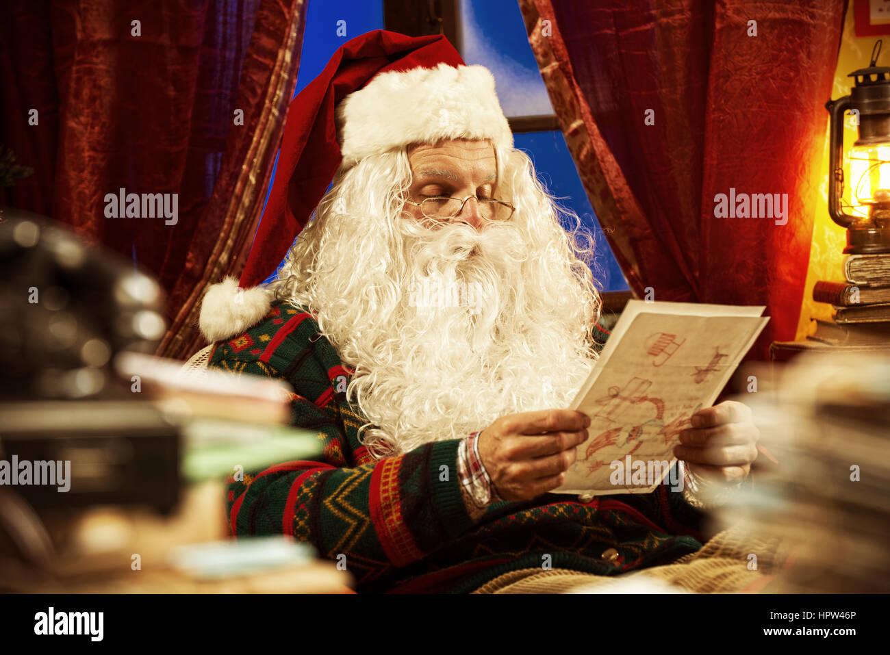 Santa man character sheet hi-res stock photography and images - Alamy
