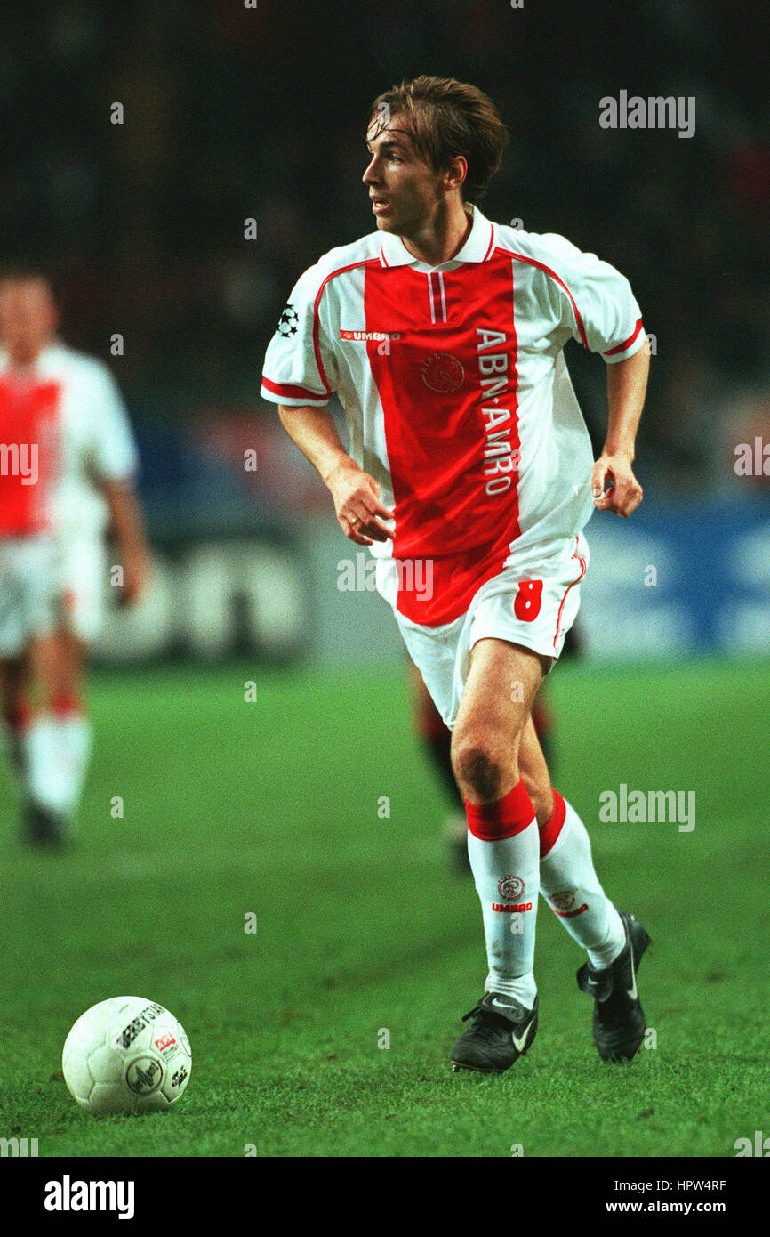 RICHARD WITSCHGE AJAX FC 06 November 1998 Stock Photo - Alamy