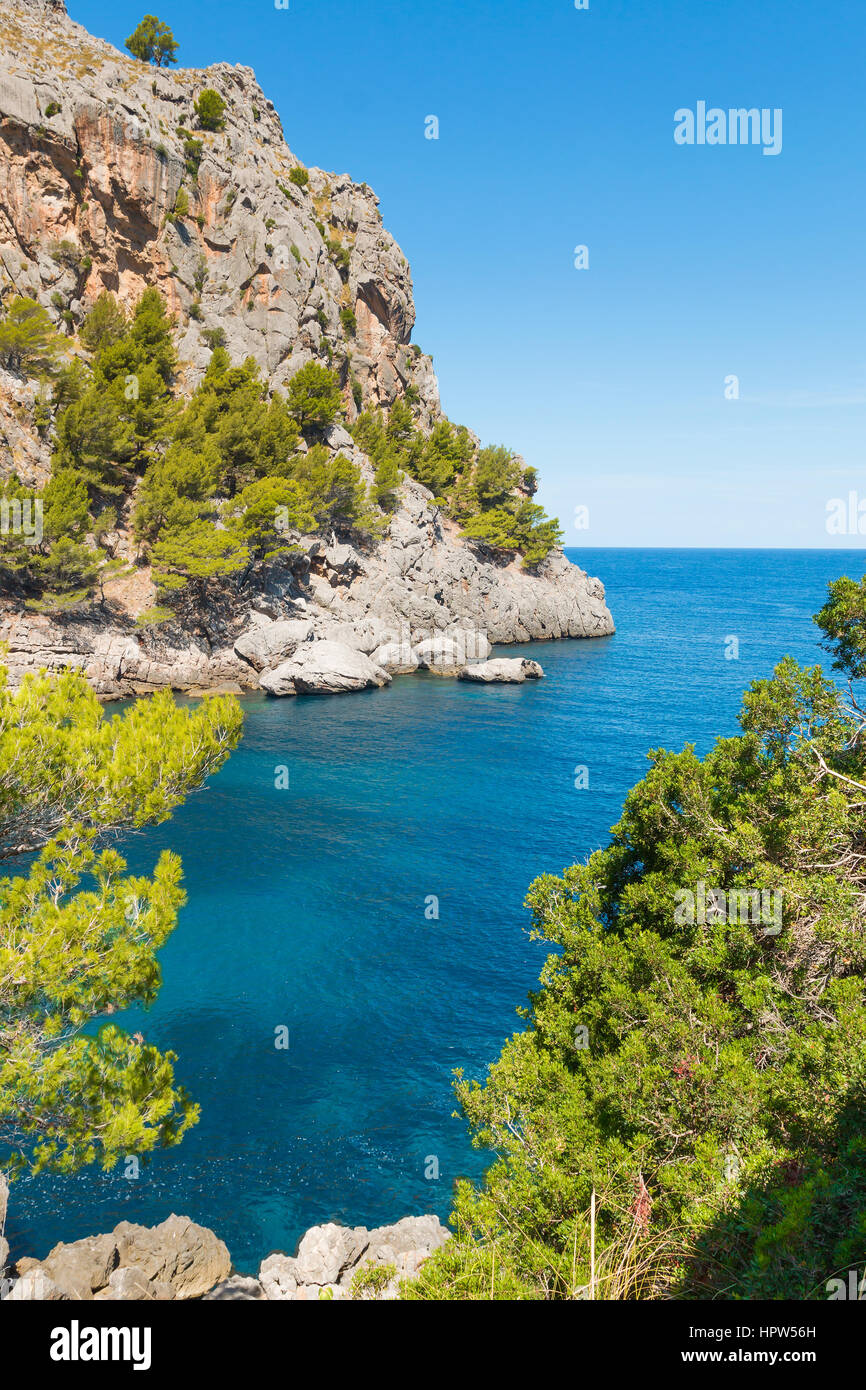 Sa Calobra beach in Spain Stock Photo - Alamy