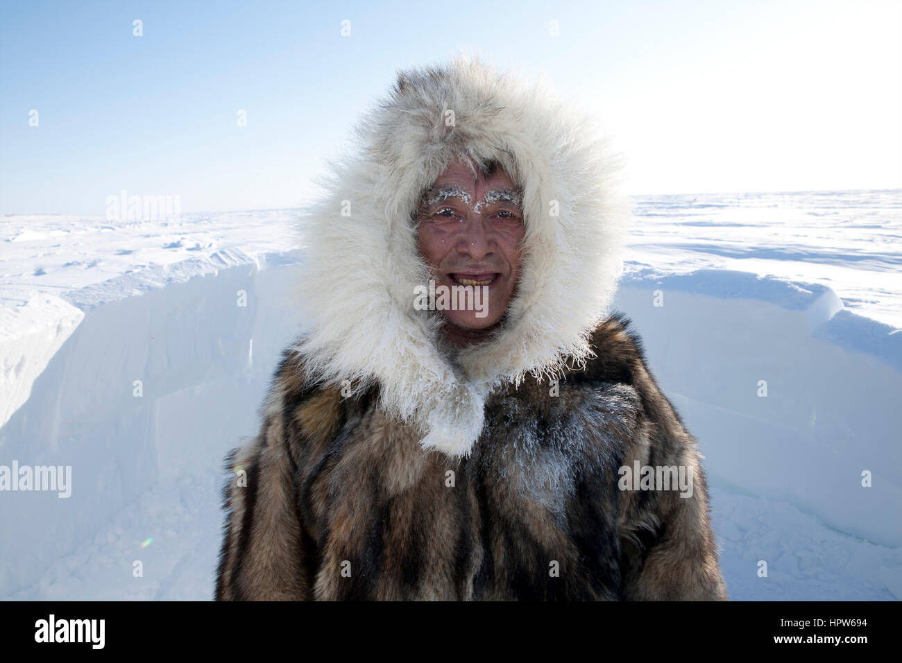 Canada inuit senior hi-res stock photography and images - Alamy