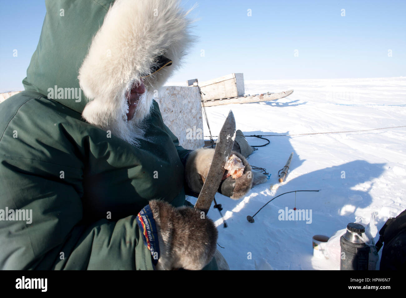Nunavut inuit hunters hi-res stock photography and images - Alamy