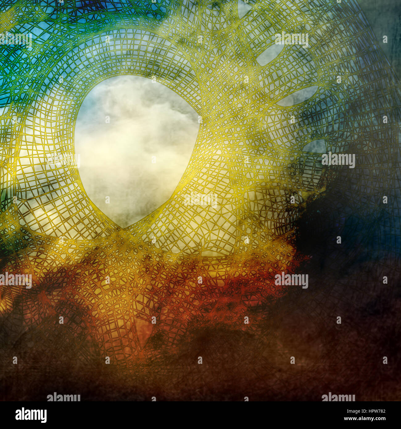 Abstract mesh structure hi-res stock photography and images - Alamy