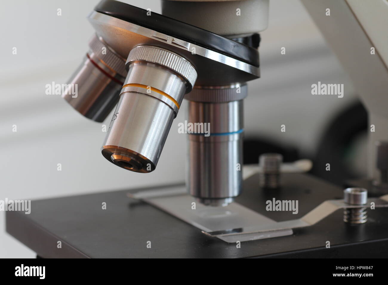 Microscope Objective Lens Power Colororient