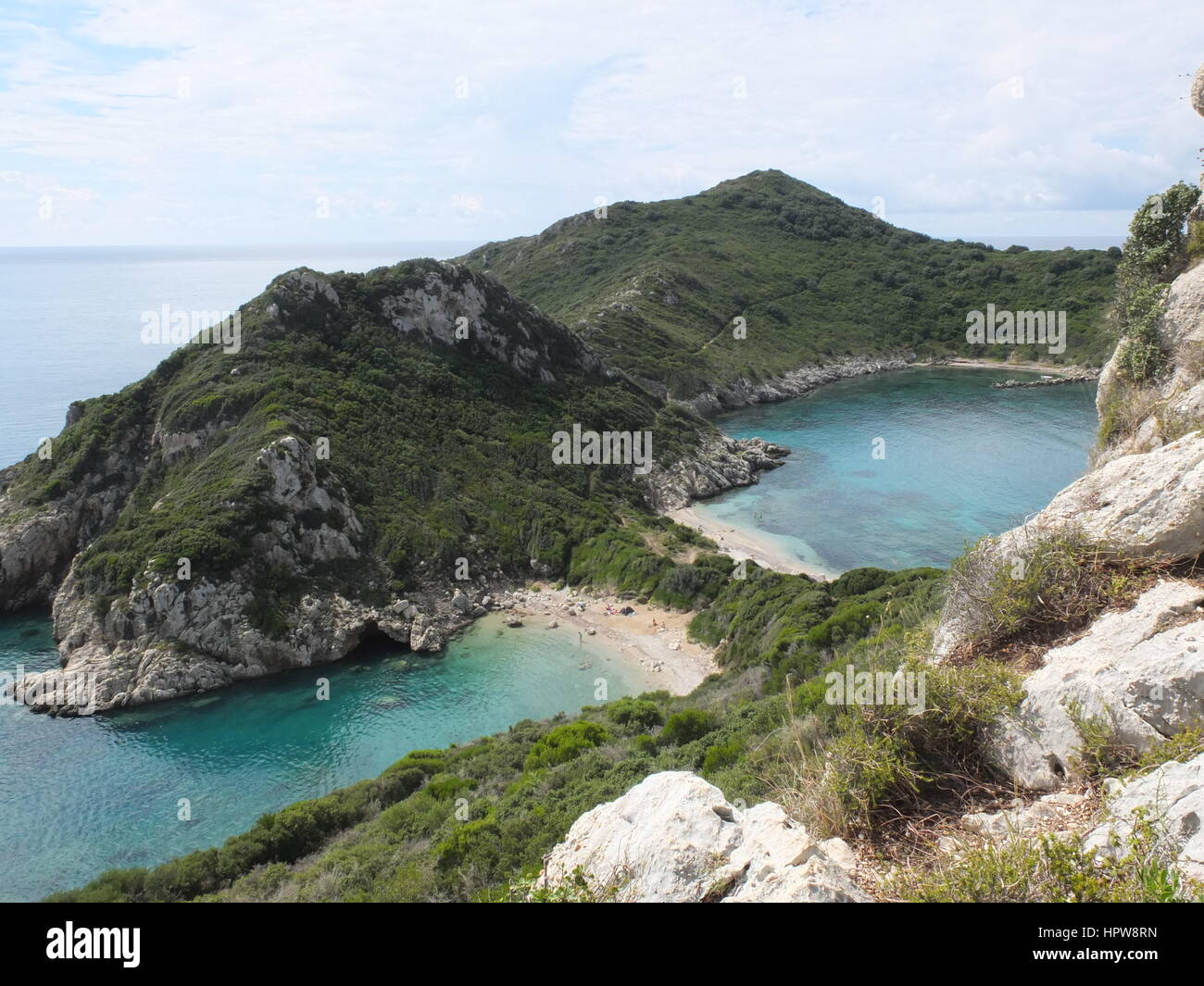 Porto timoni corfu hi-res stock photography and images - Alamy