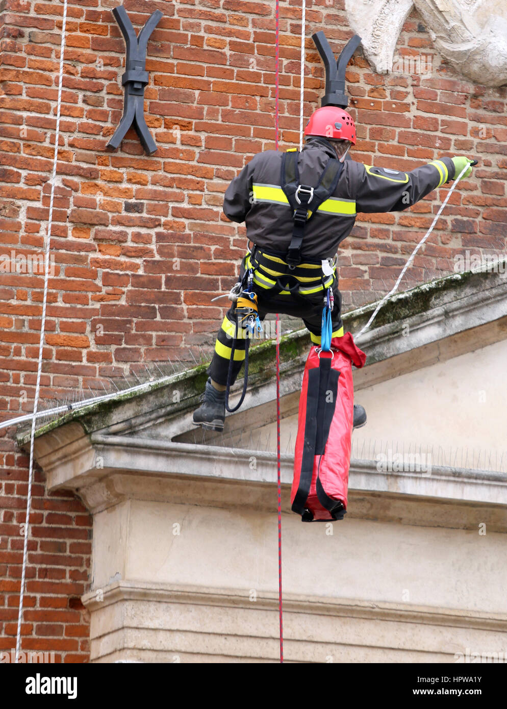 Climbing extinguish hi-res stock photography and images - Alamy