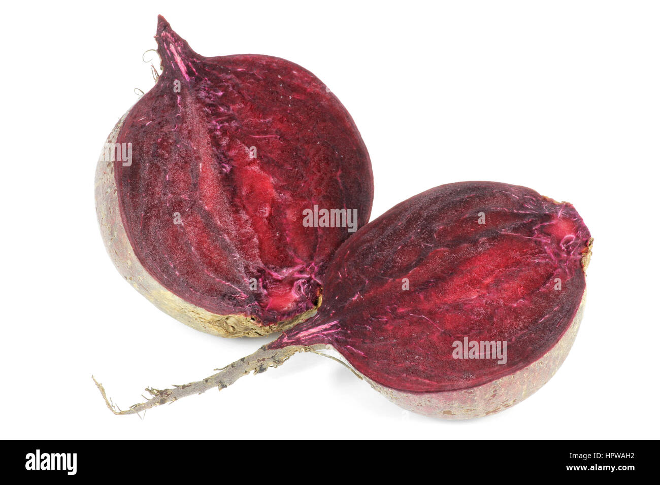 beetroot from organic farming isolated on white background Stock Photo ...