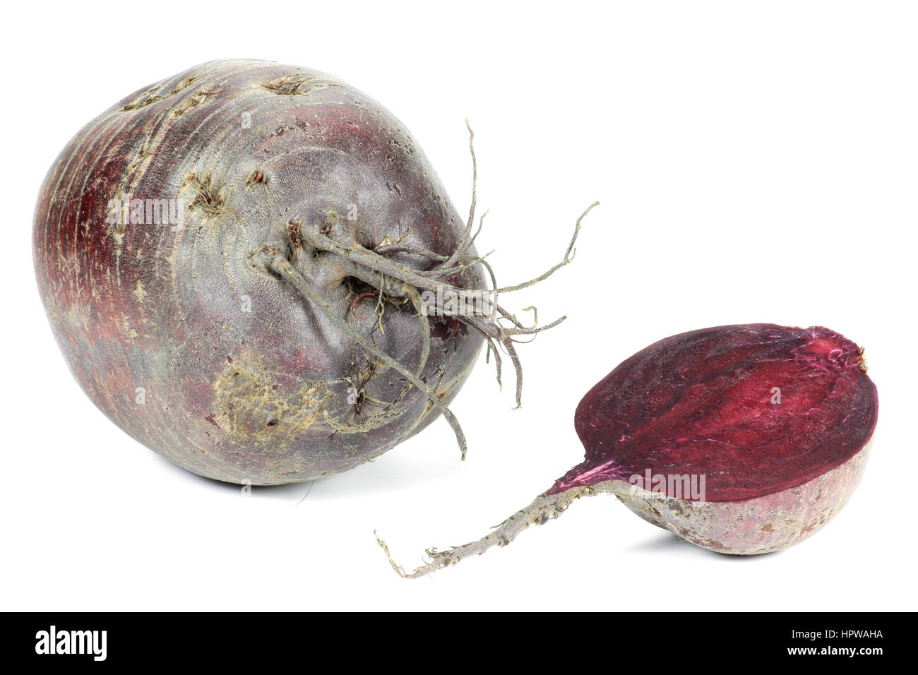 beetroot from organic farming isolated on white background Stock Photo ...