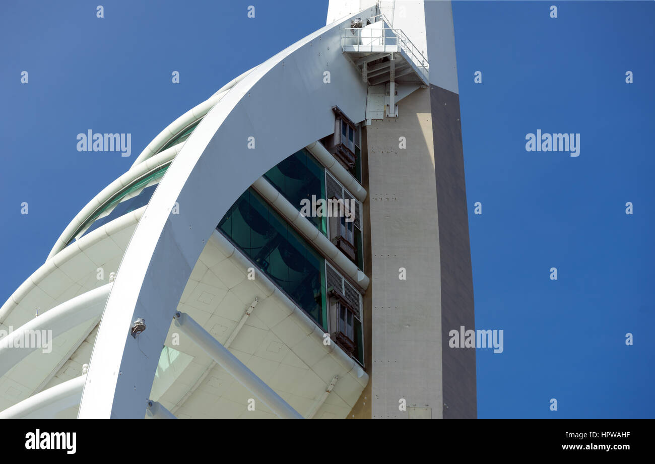 Tall ship spinnaker tower hi-res stock photography and images - Alamy
