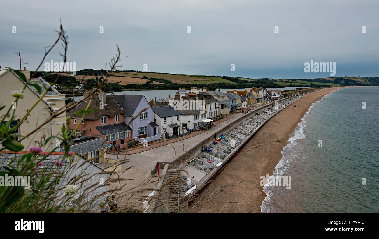 View of Torcross and Slapton beach Stock Photo - Alamy
