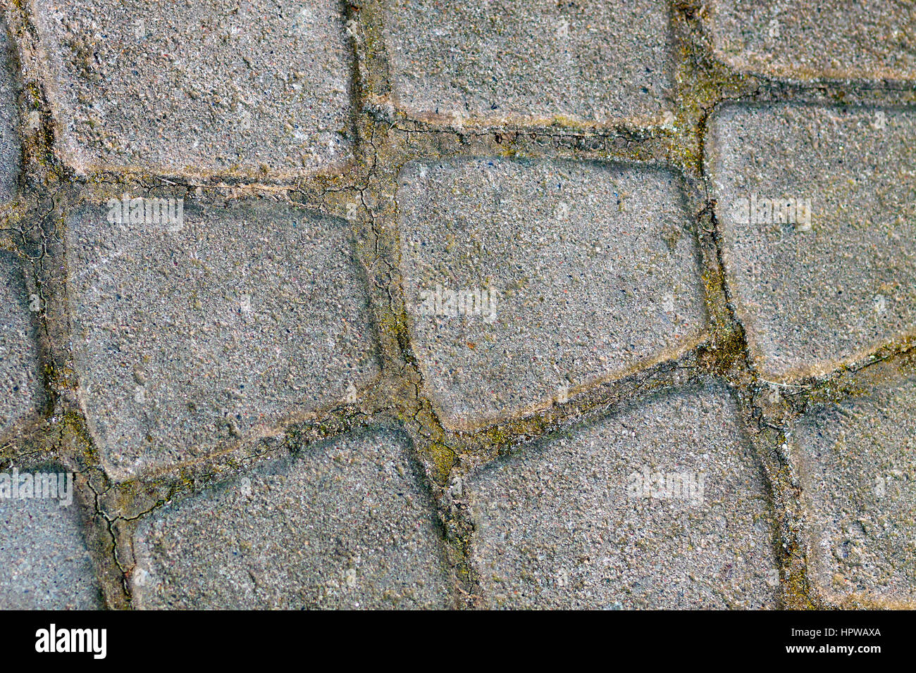 Gray Pavement - Rectangular and Small and Big Square. Seamless Tileable ...