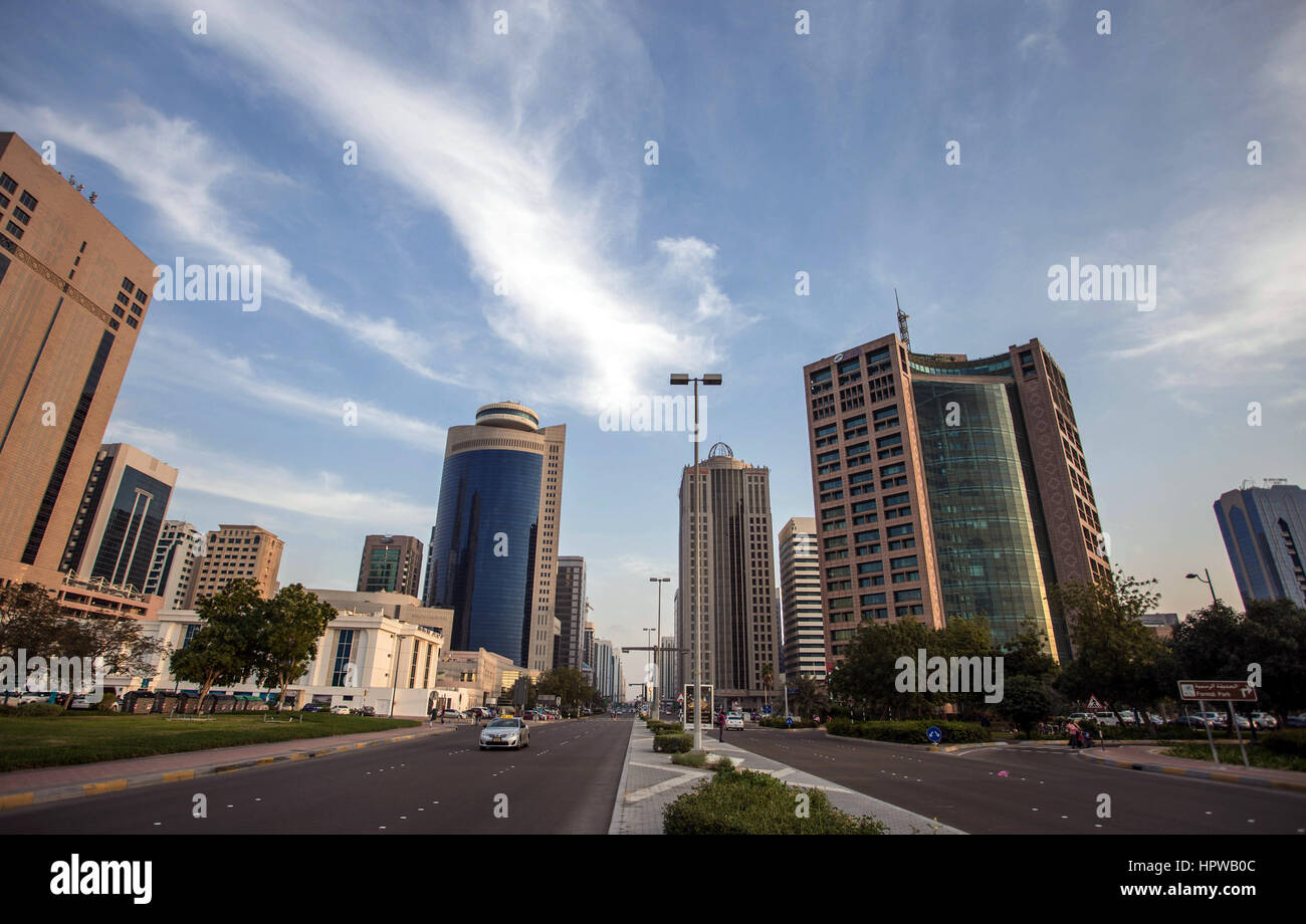 City of Abu Dhabi, Capital of United Arab Emiratws Stock Photo - Alamy