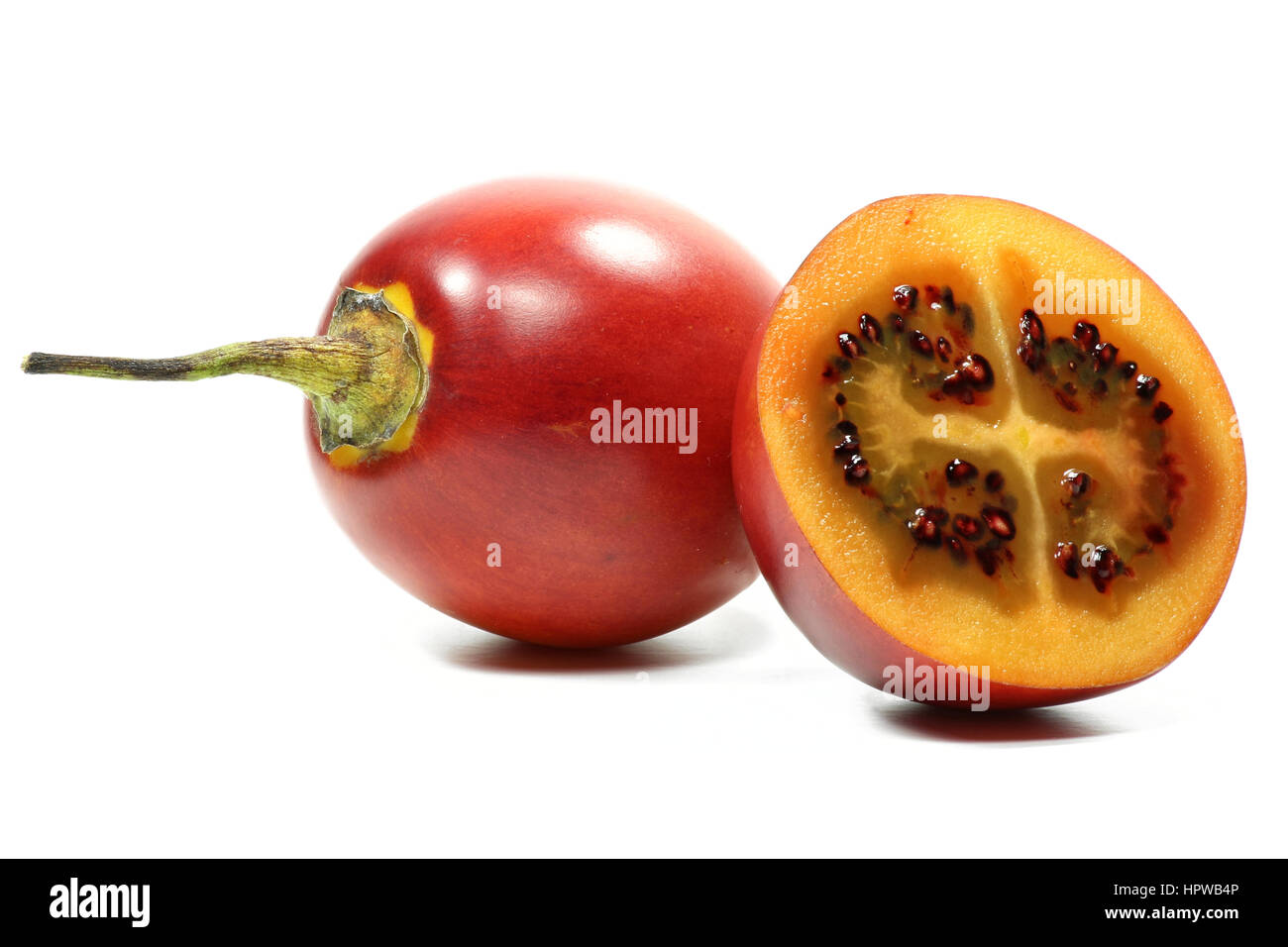 Tamarillo tree Cut Out Stock Images & Pictures - Alamy