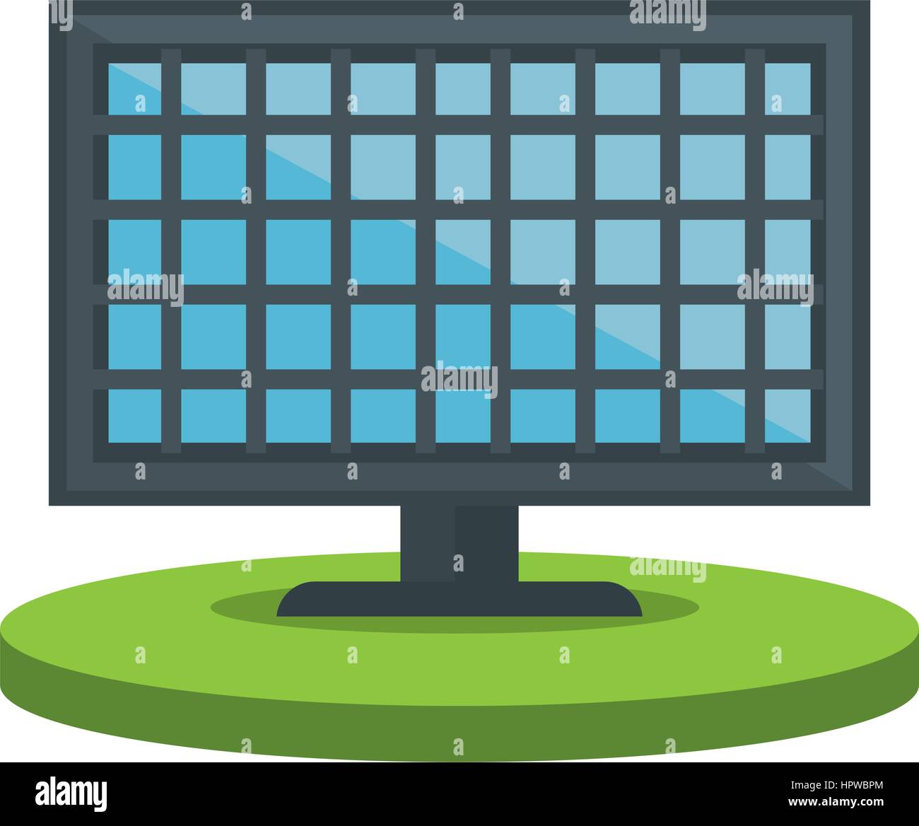 Widescreen lcd monitor Stock Vector Images - Alamy