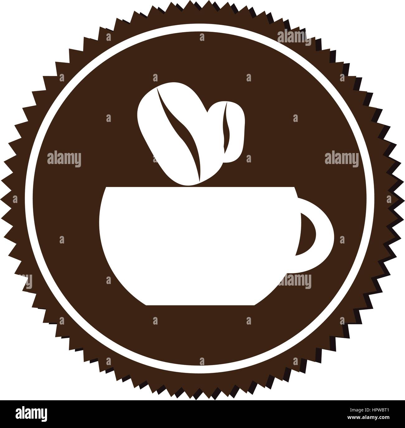 Monochrome circular border silhouette hi-res stock photography and ...