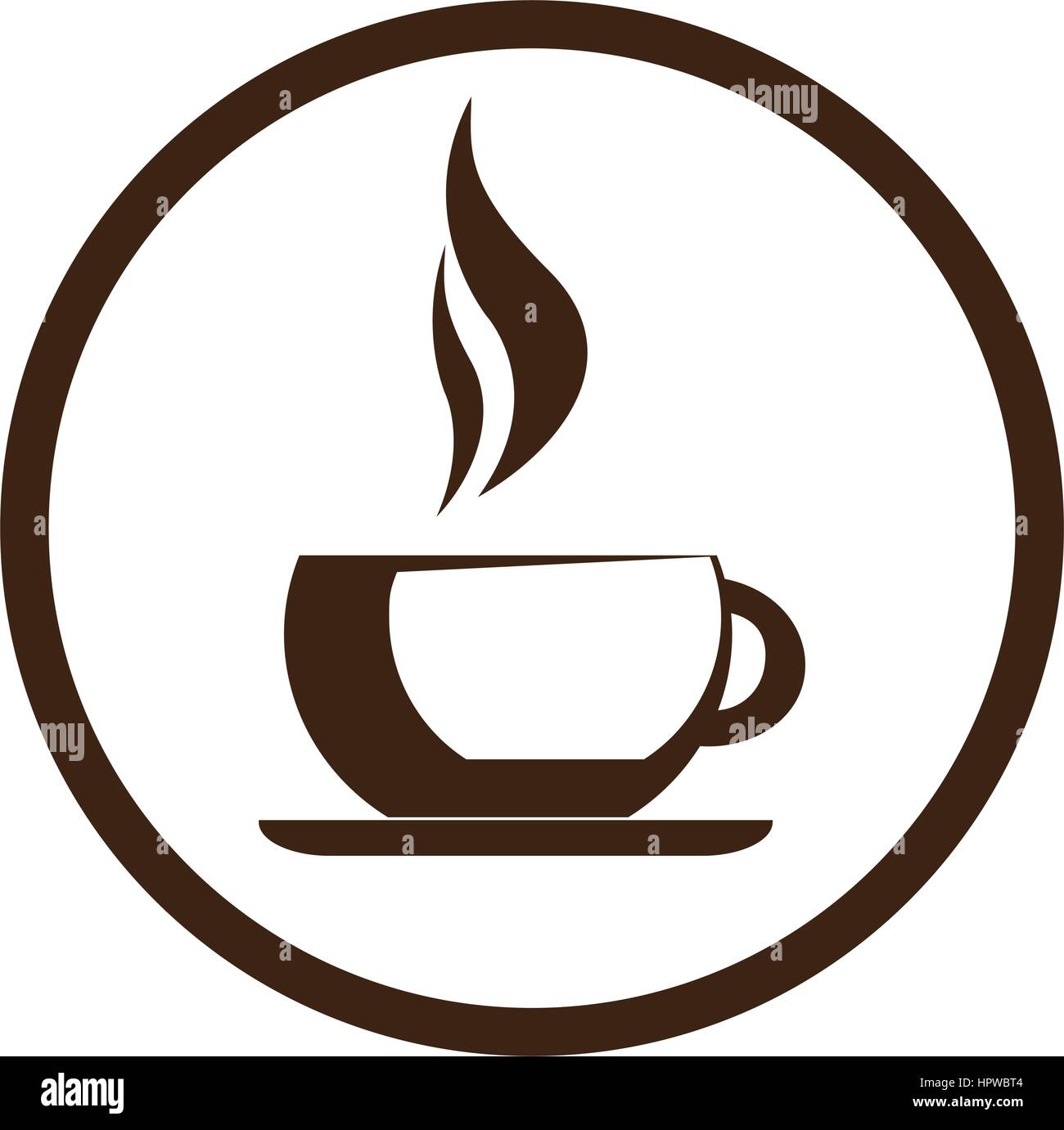 Monochrome circular border silhouette hi-res stock photography and ...