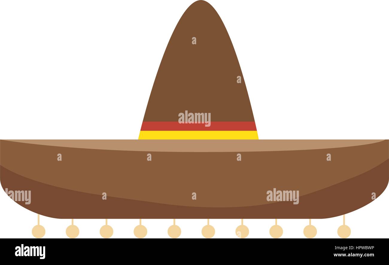 colorful traditional mexican hat design Stock Vector Image & Art - Alamy