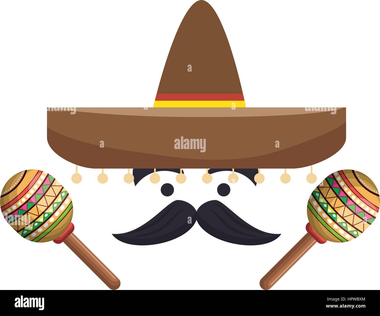 Maraca face hi-res stock photography and images - Alamy
