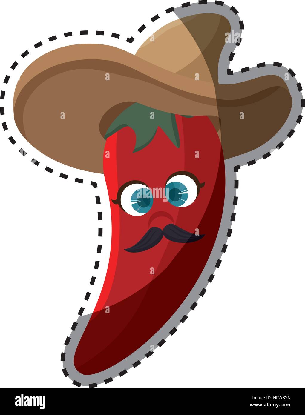 Chili pepper comic hi-res stock photography and images - Alamy