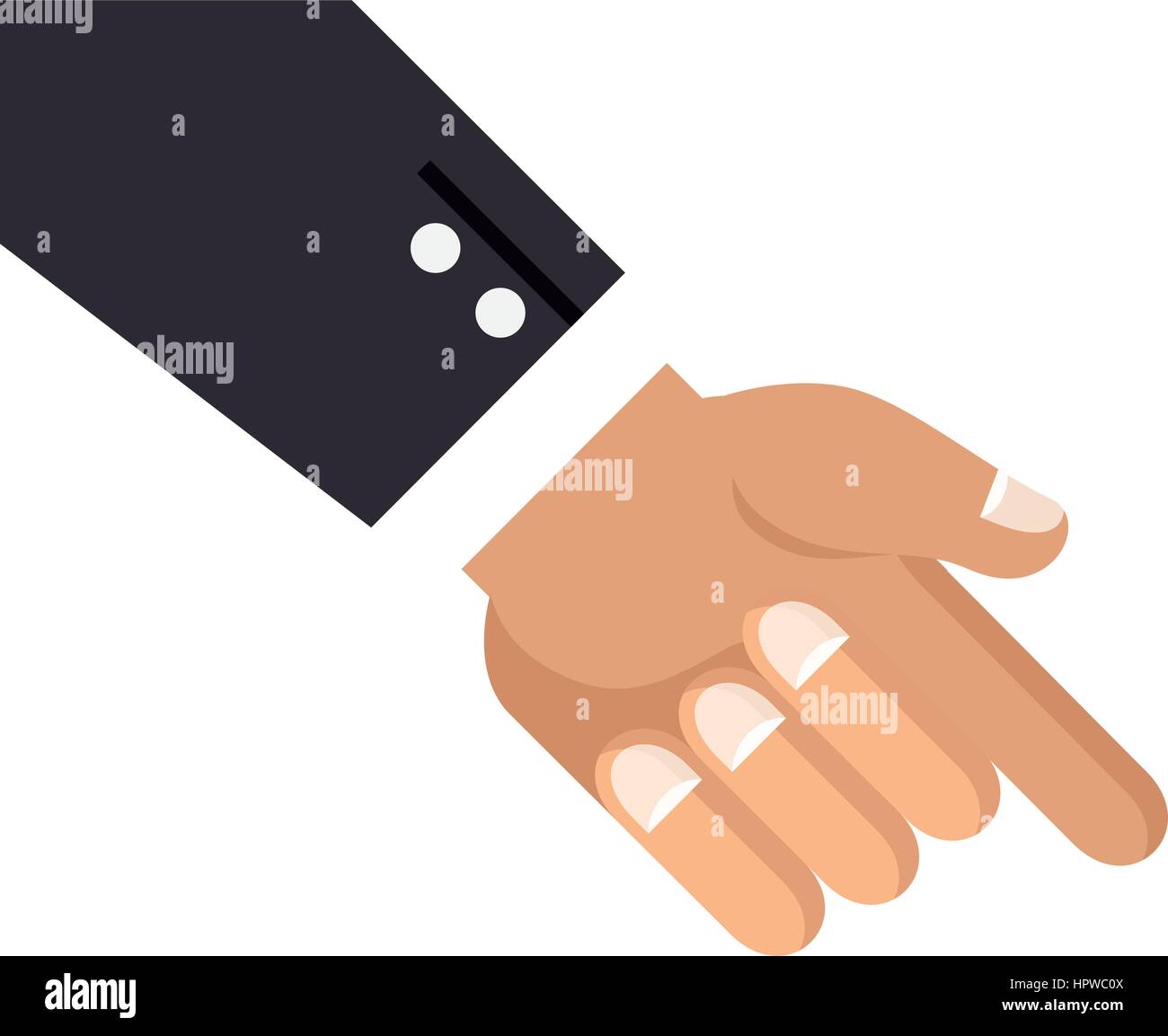 hand with finger pointing down Stock Vector Image & Art - Alamy